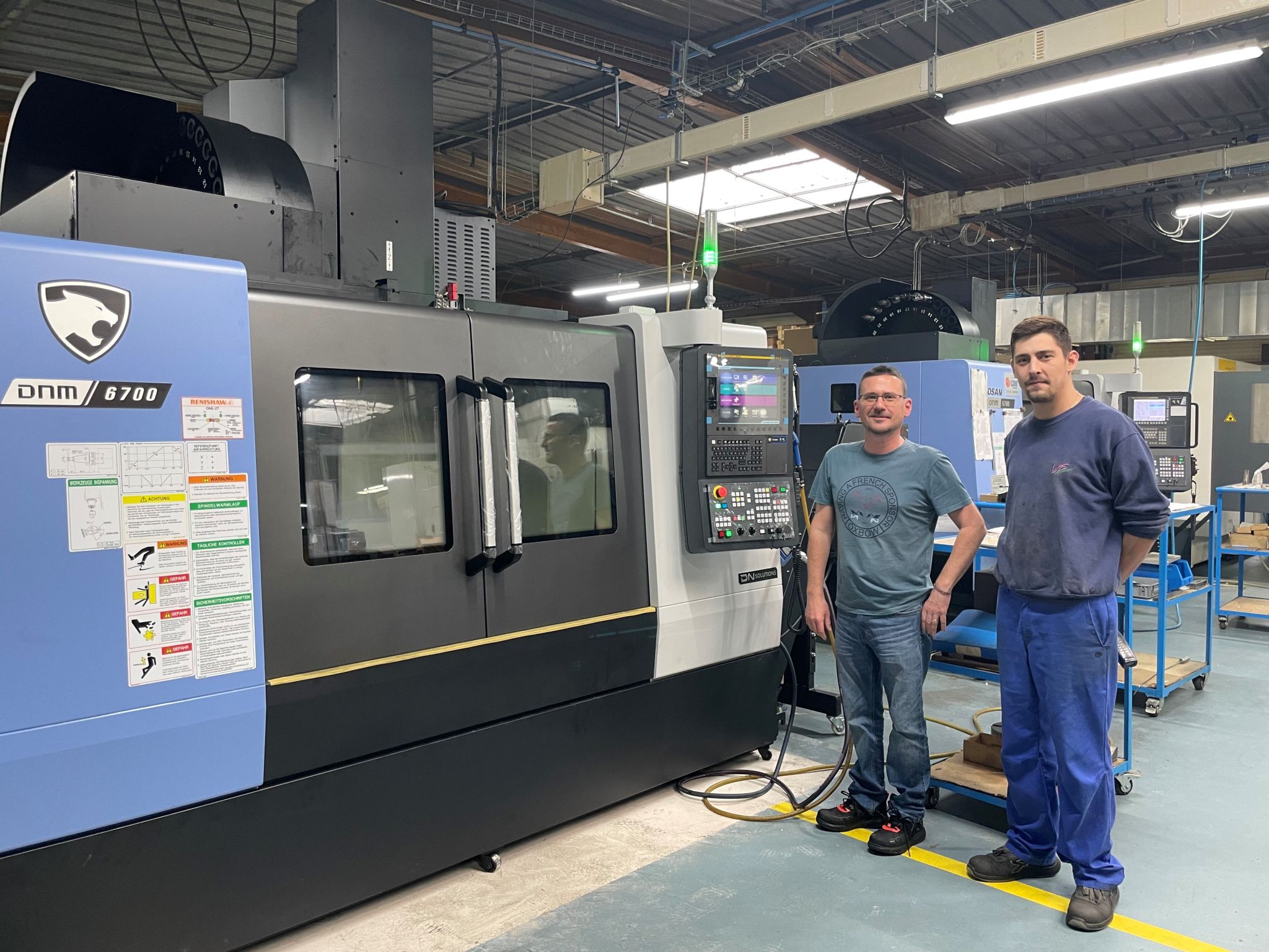 Groupe VTD | [Nouvelle machine] Un nouveau centre d’usinage à Ecquevilly